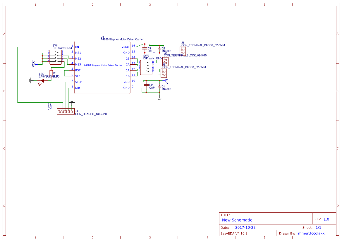 A4988 Driver holder PCD design - OSHWLab