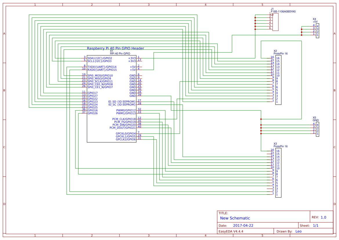 Wiring Pi prototype board - OSHWLab