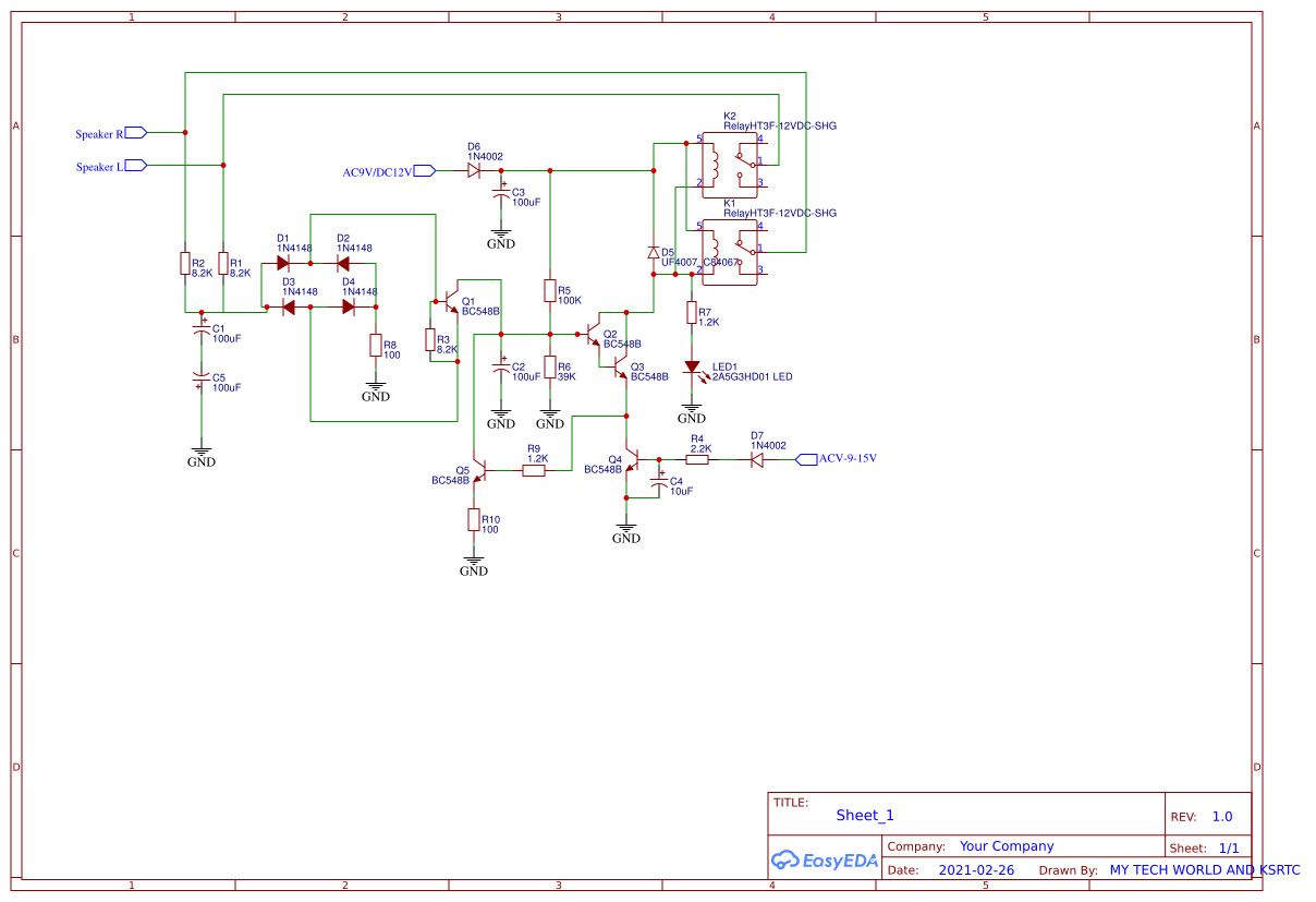 Speaker Protection - OSHWLab