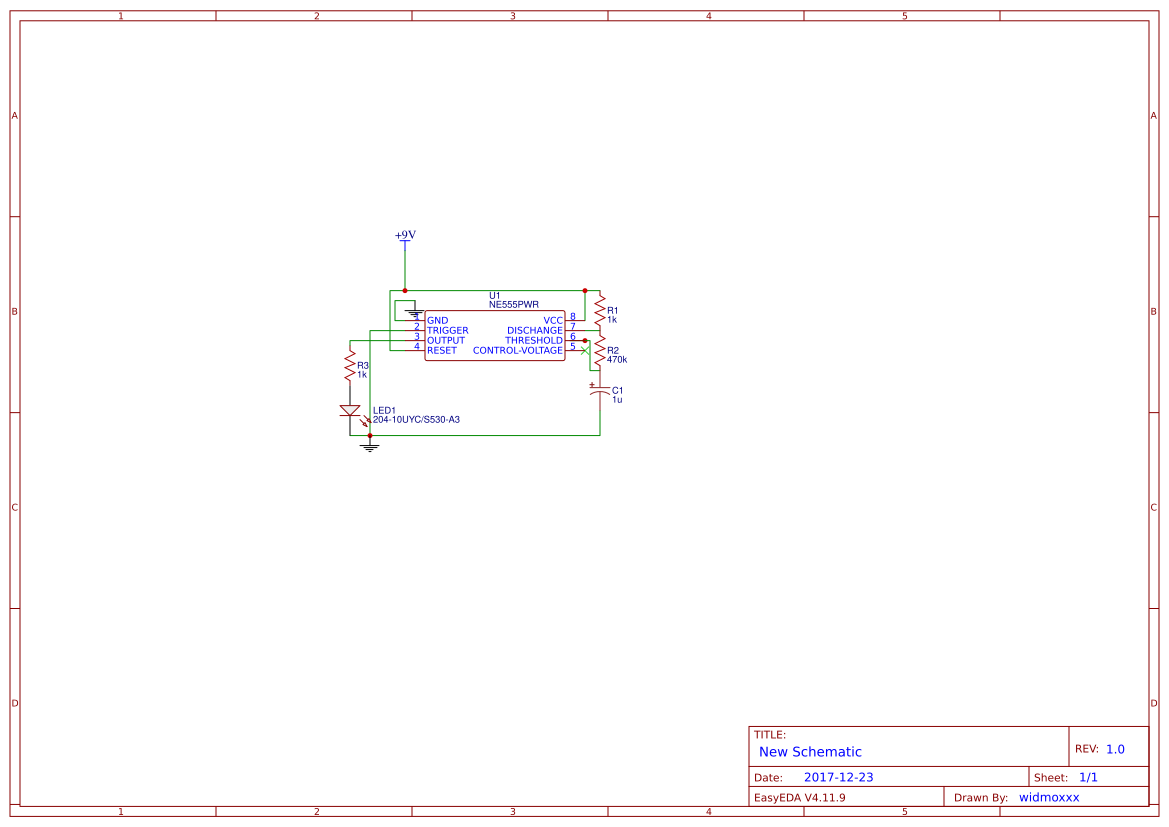 Flashing LEDs - EasyEDA open source hardware lab
