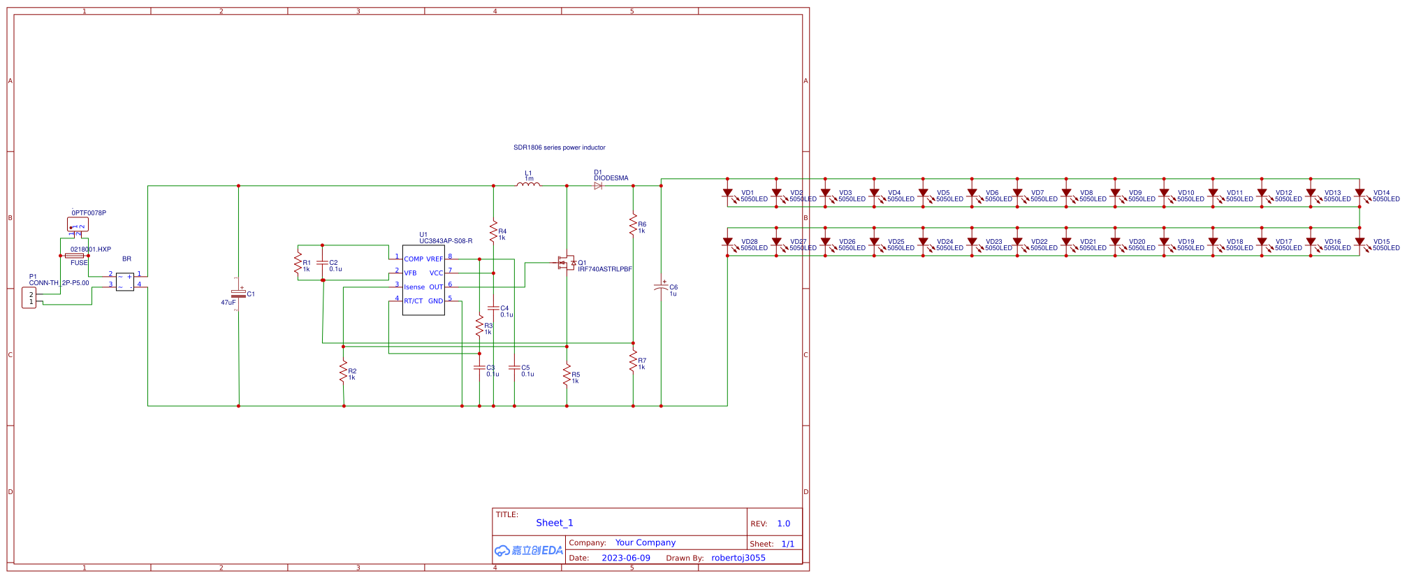 Driver 10W circuito medio - Platform for creating and sharing projects - OSHWLab