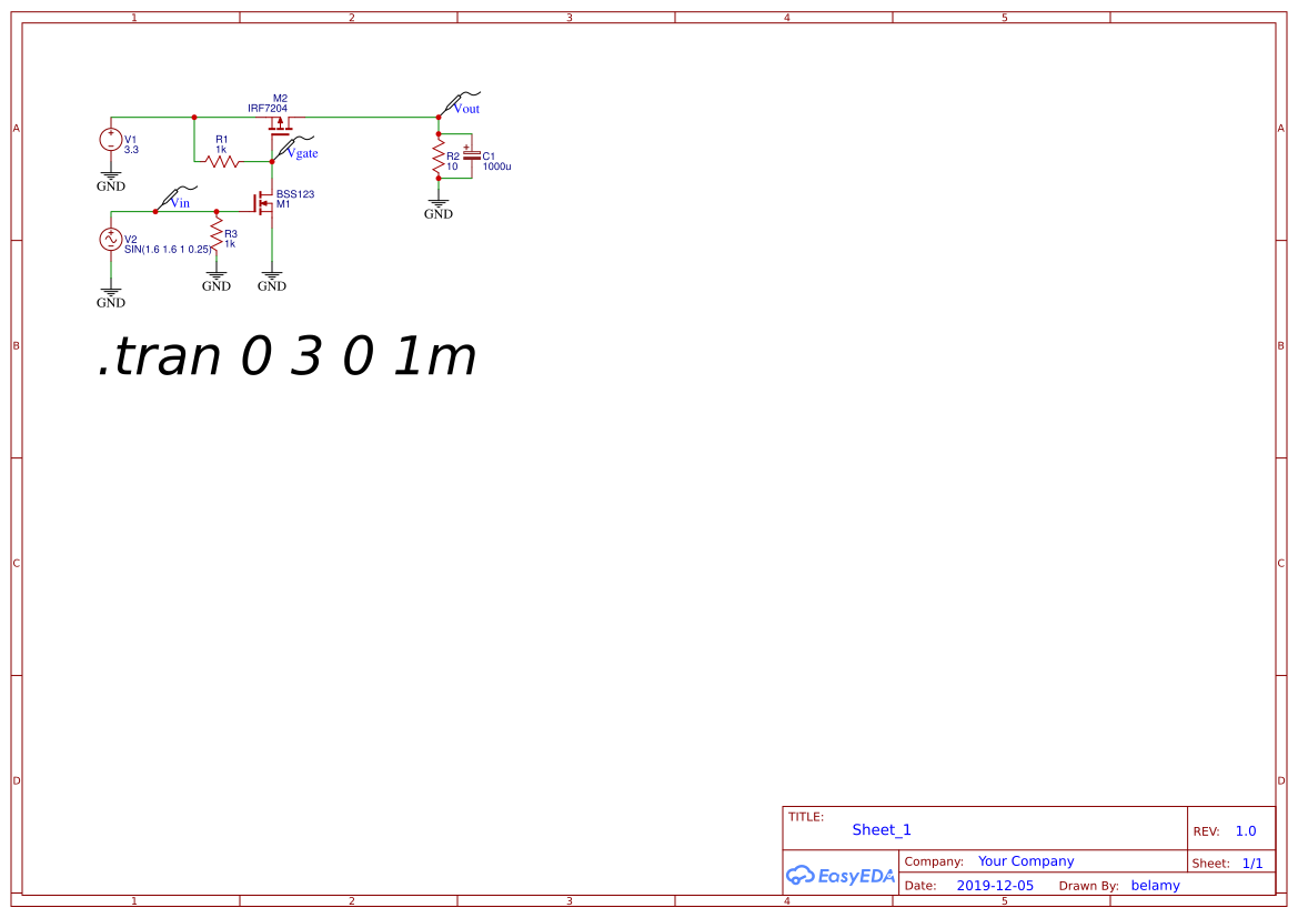 P-MOSFET-Switch (Vcc switch) - EasyEDA open source hardware lab