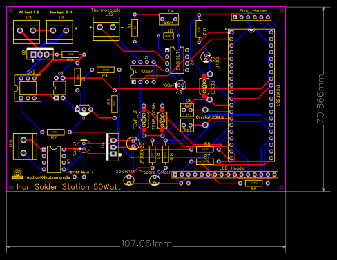 Iron Solder Station 50W - OSHWLab