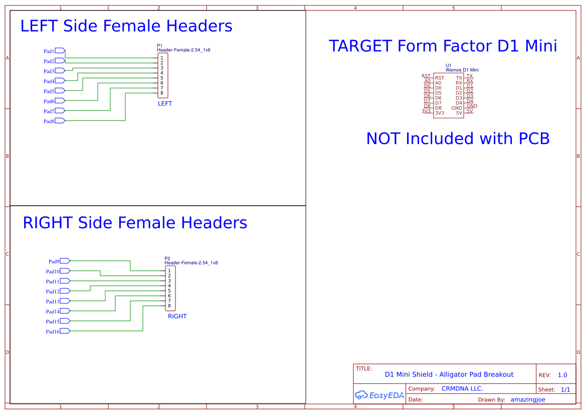 Node MCU breakout - EasyEDA open source hardware lab