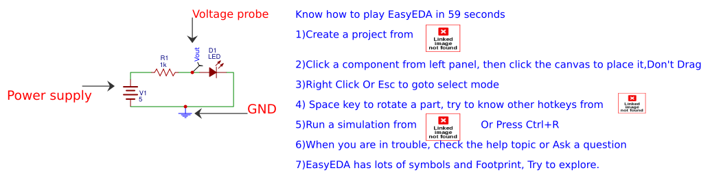 First Project - EasyEDA open source hardware lab