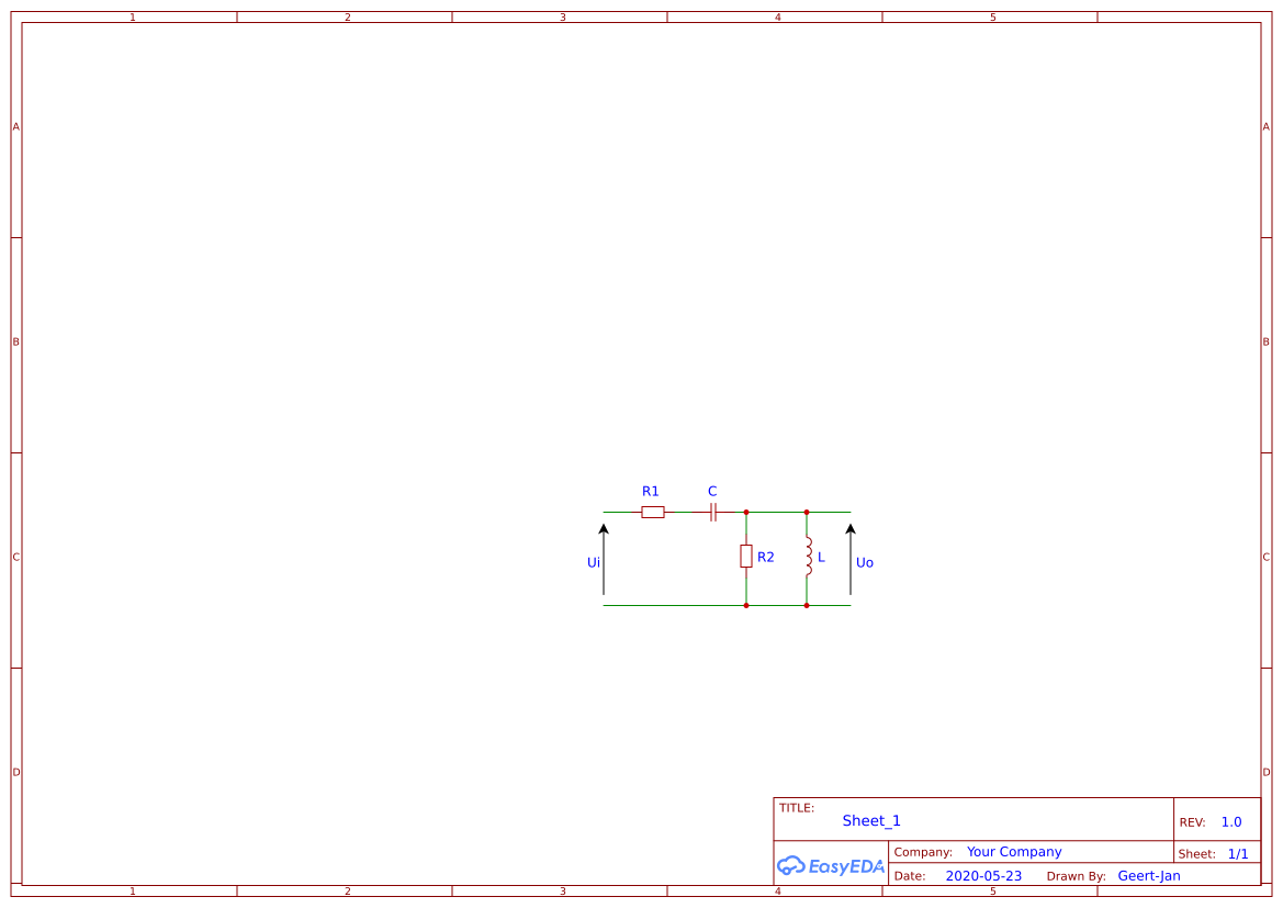 Simulation Opamp - OSHWLab