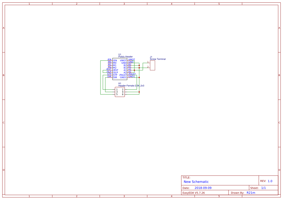 pololu step,dir,ena ver01 - Platform for creating and sharing projects - OSHWLab