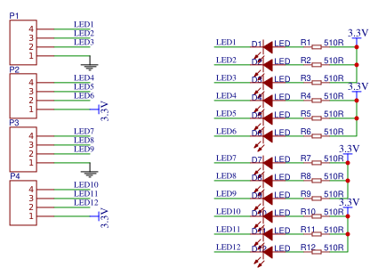 traffic lights - OSHWLab