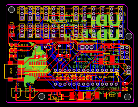 Tarjeta de control - ATMEGA328P [Extraible] - OSHWLab