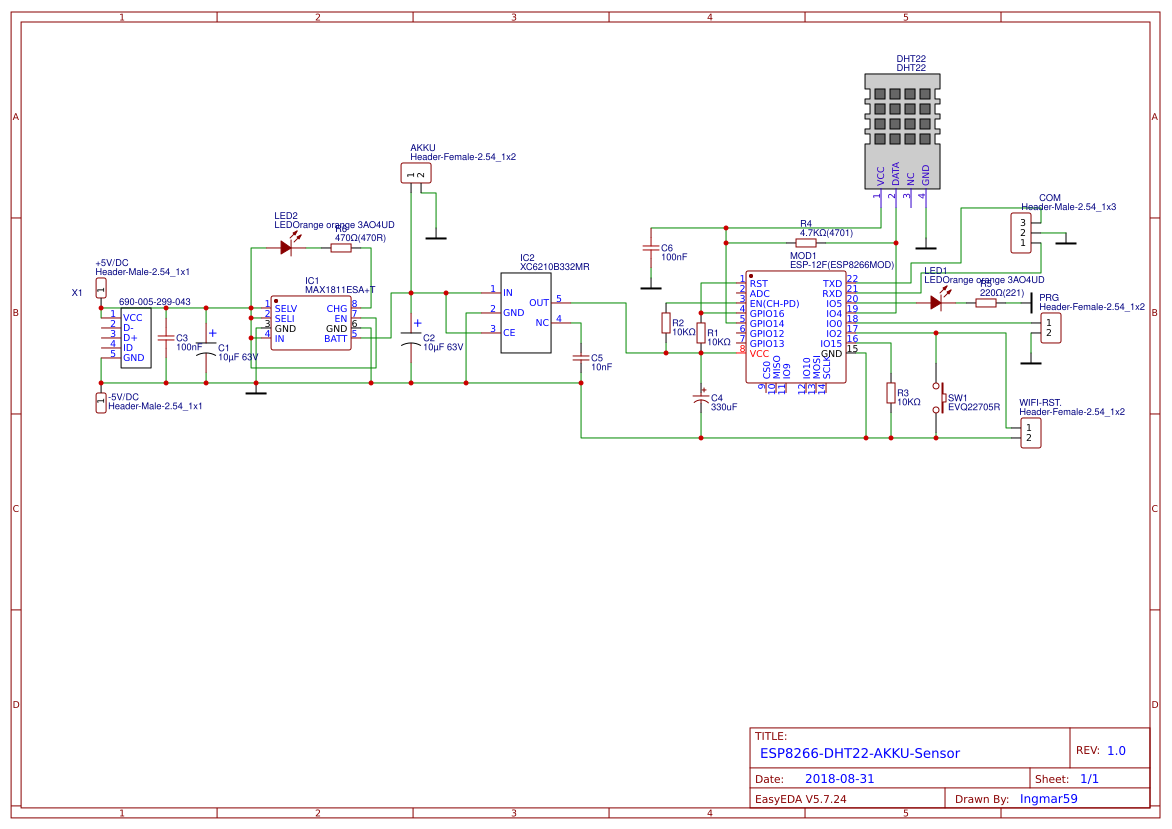ESP8266 - DHT22 copy - EasyEDA open source hardware lab