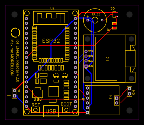 IoT EM4305 reader - OSHWLab