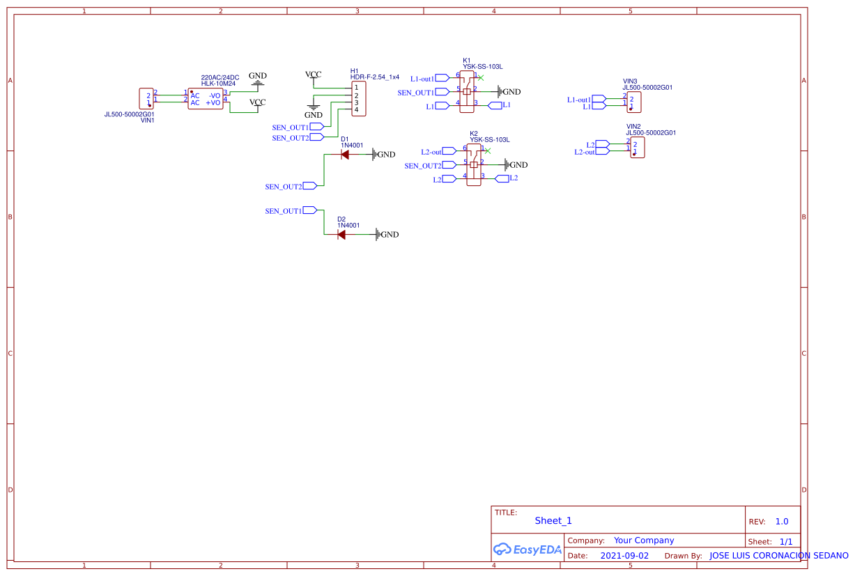 2relay 24v sensor - OSHWLab
