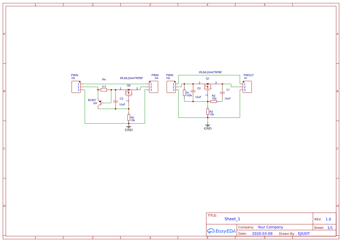 starting current limit - EasyEDA open source hardware lab