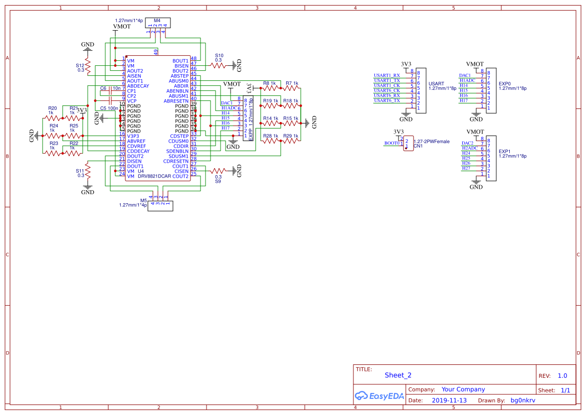 motor driver - EasyEDA open source hardware lab