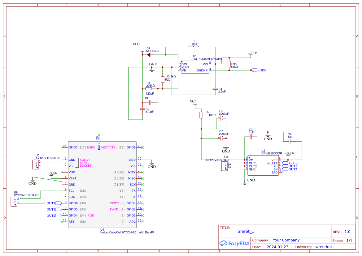 Irrigation - EasyEDA open source hardware lab