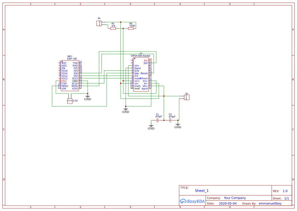 cs5463 to dip24-600 - EasyEDA open source hardware lab