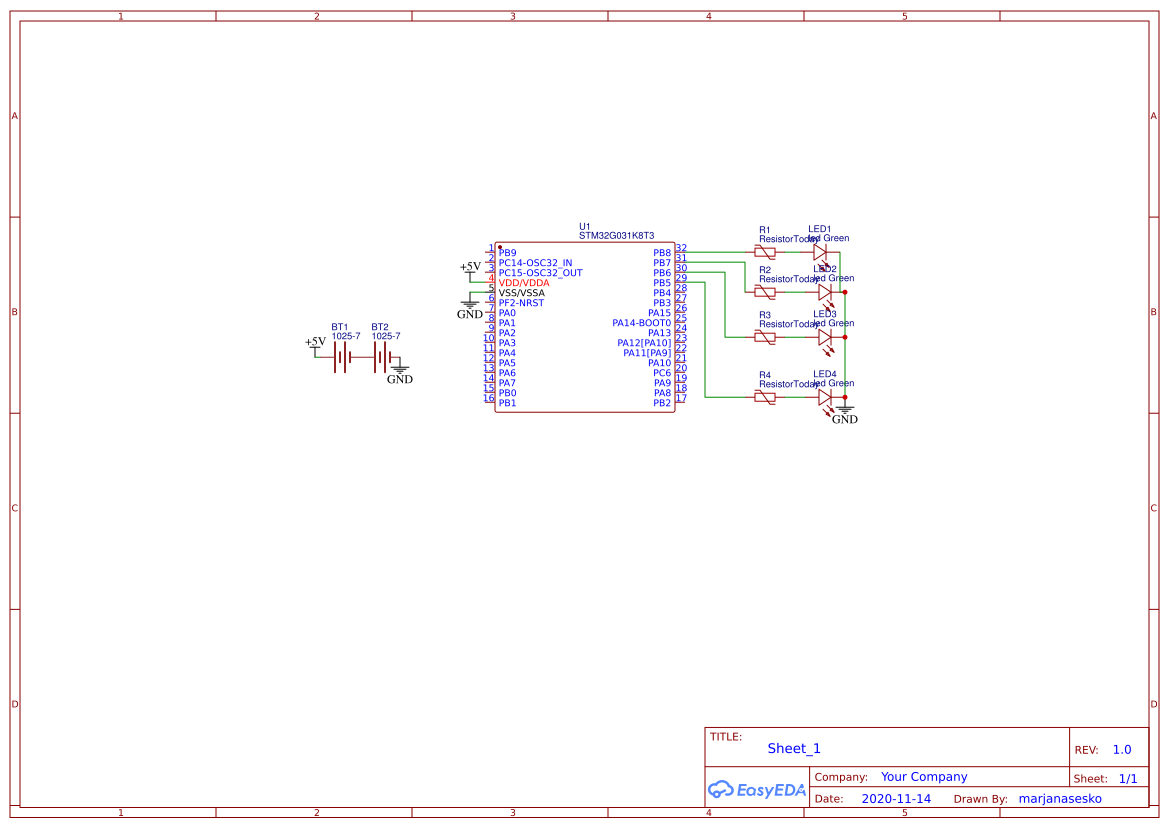 PCB business card - EasyEDA open source hardware lab