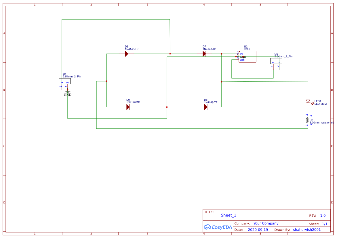 rectifier circuit - EasyEDA open source hardware lab