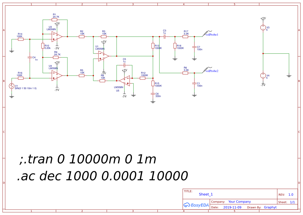 EEG amp V6_sim_final - OSHWLab