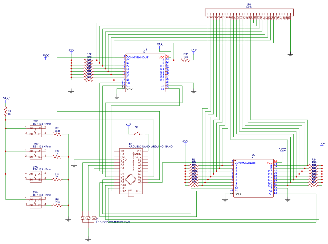 Strip Board Arduino - OSHWLab