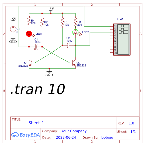 Test Project - EasyEDA open source hardware lab