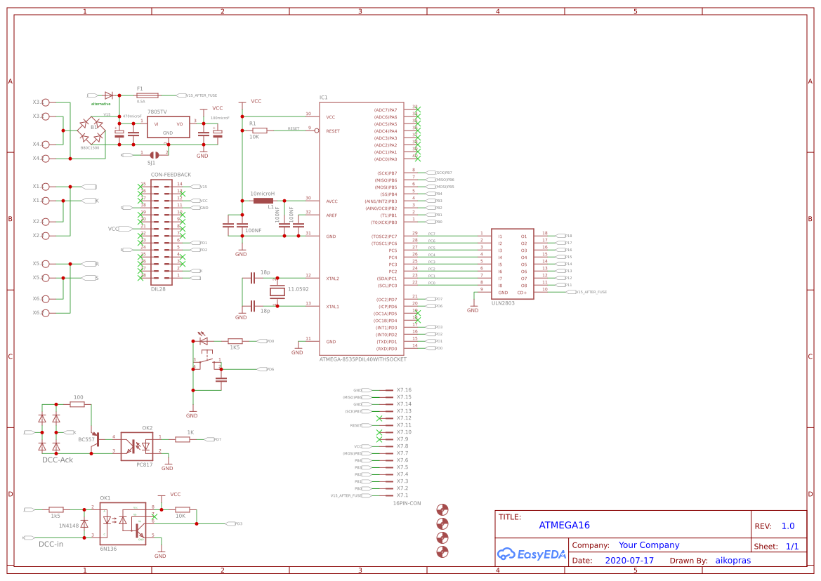 Relays-4 decoder - EasyEDA open source hardware lab