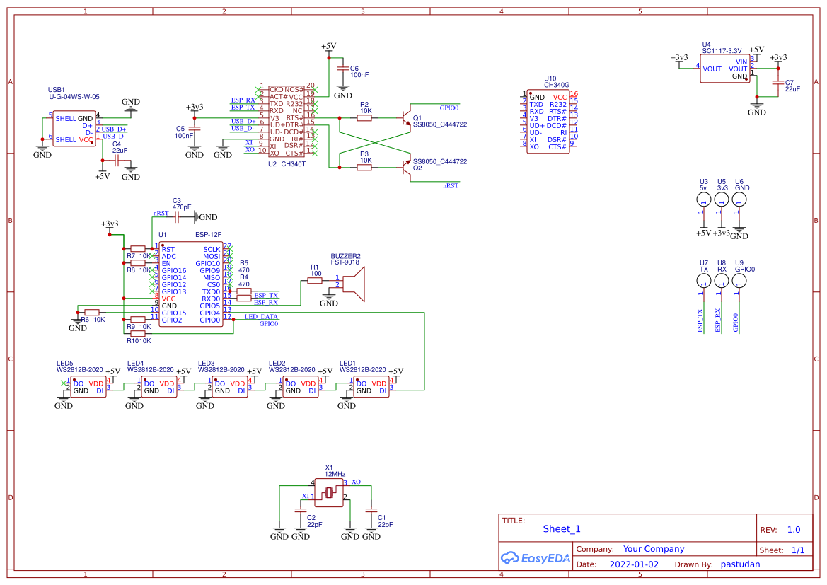 Blinkifi - EasyEDA open source hardware lab