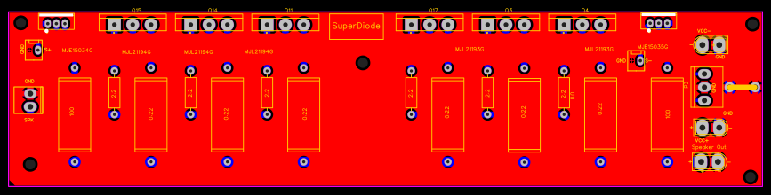 Amp THT Darlington - OSHWLab