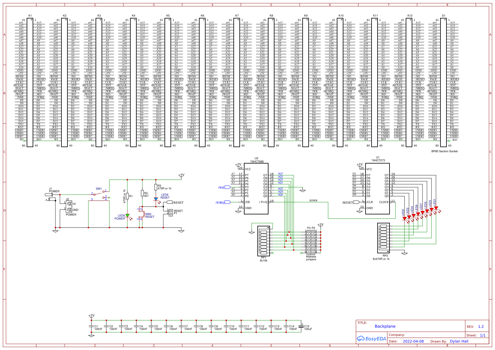 ZPlane12 for RC2014 public - EasyEDA open source hardware lab