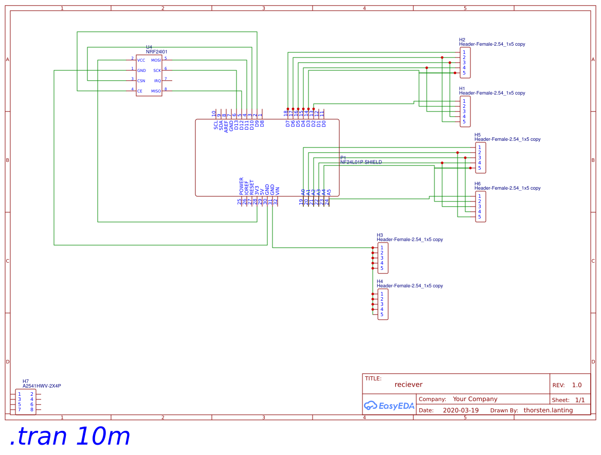 reciever - EasyEDA open source hardware lab