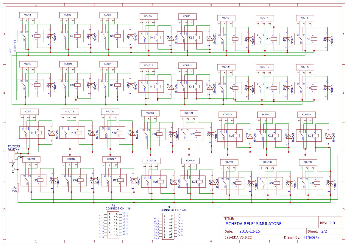 relay board - EasyEDA open source hardware lab