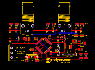 LIN Breakout - EasyEDA open source hardware lab