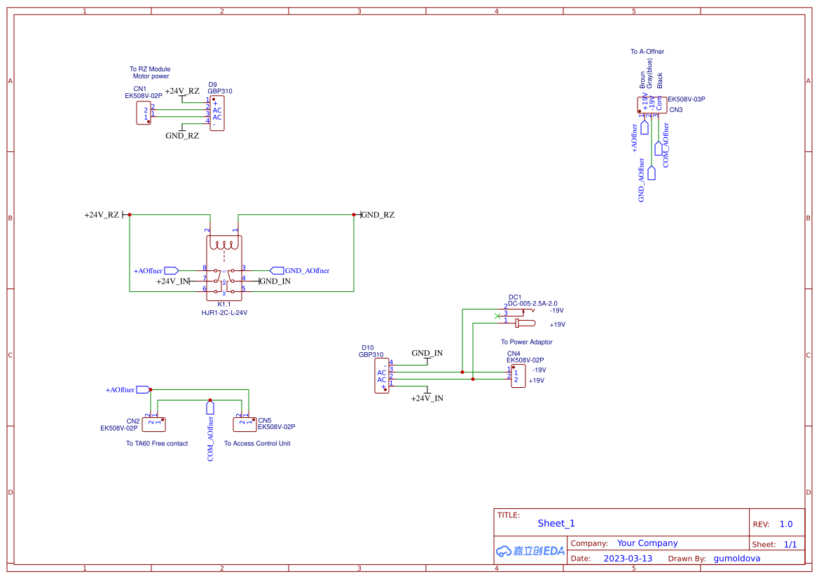 TA60+AOffner GBP310 - OSHWLab