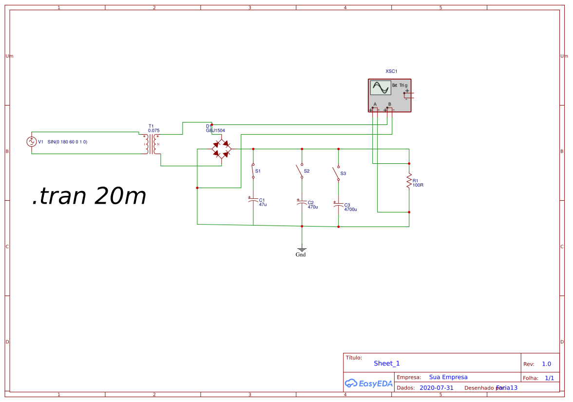 fonte - EasyEDA open source hardware lab