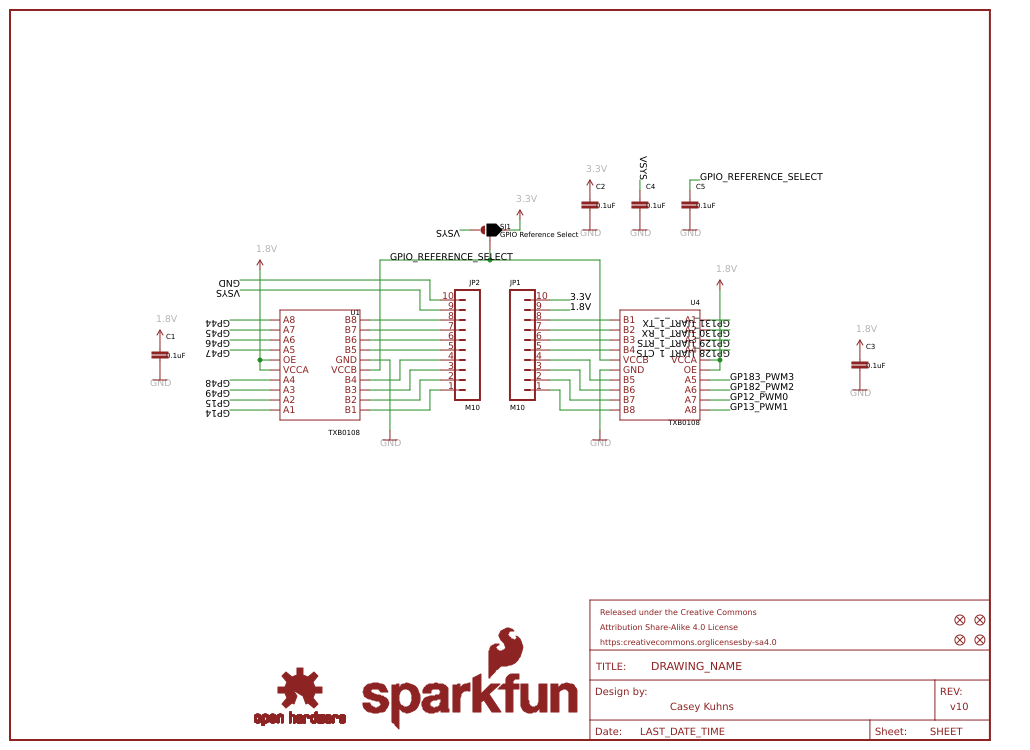 Block for Intel® Edison - GPIO (Open hardware) - OSHWLab