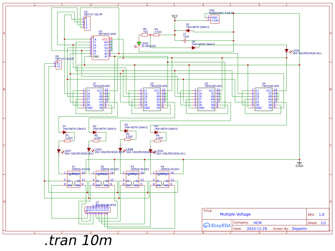 multiple voltage - OSHWLab