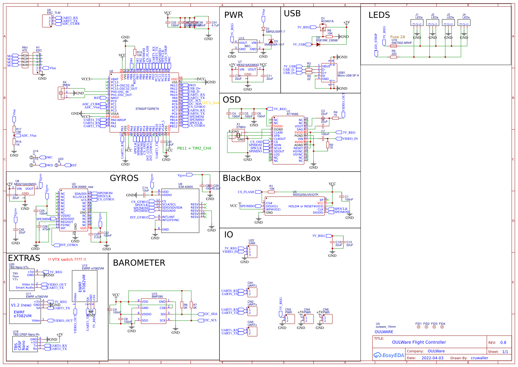 flight_controller - OSHWLab