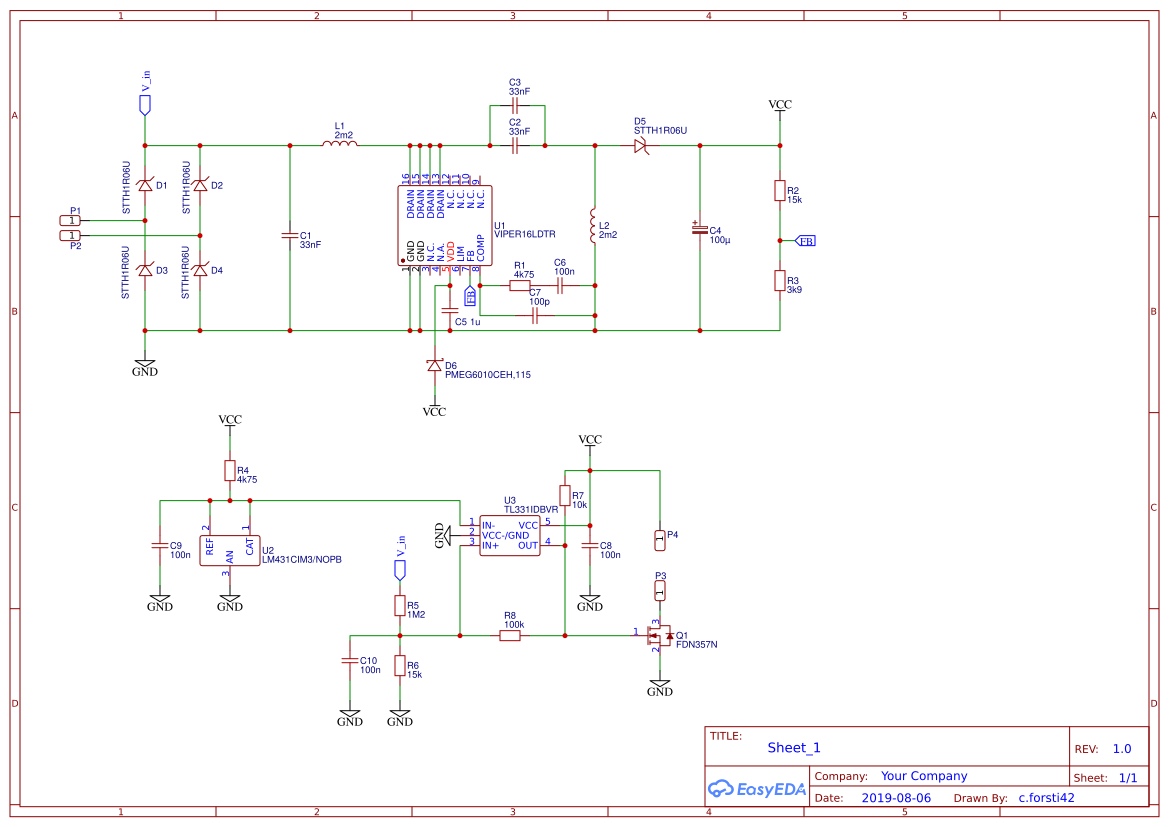 Wireless Power Led driver - OSHWLab