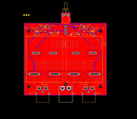 Scooter Battery Selector - EasyEDA open source hardware lab
