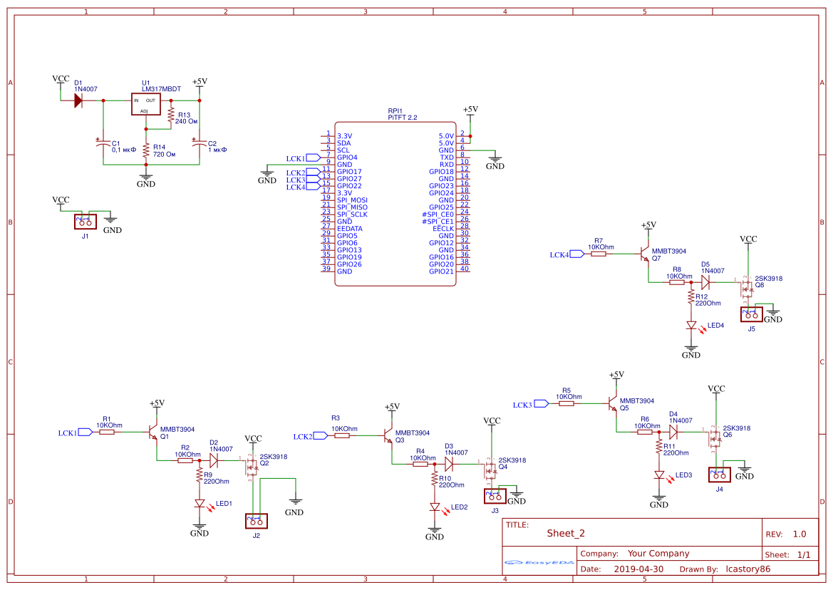Smart_bike_park - Platform for creating and sharing projects - OSHWLab