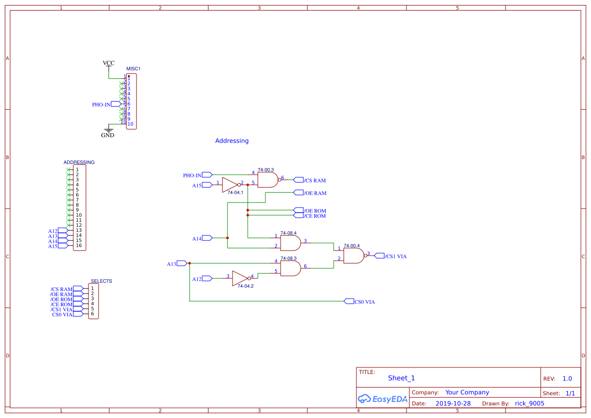 65c02 AddBoard - EasyEDA open source hardware lab