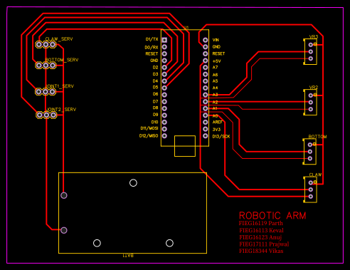 Robotic arm - OSHWLab