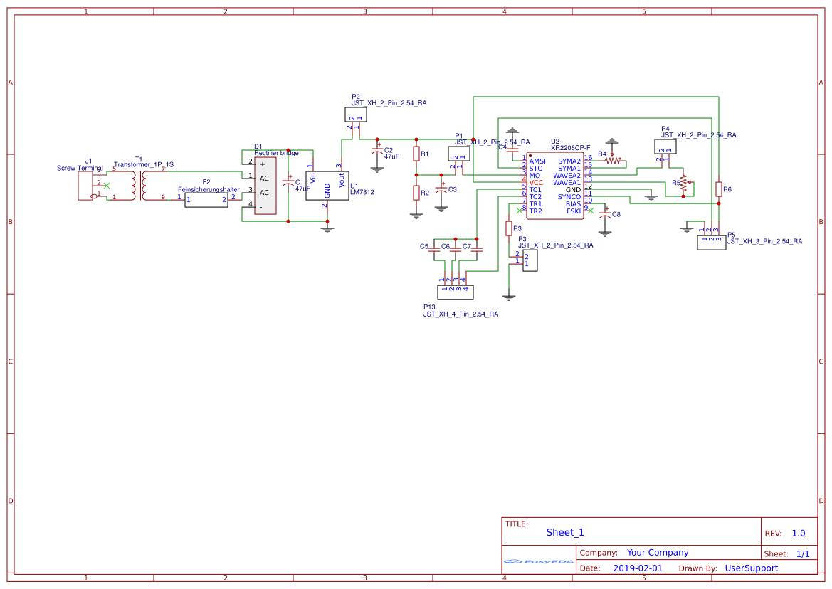 Project1 - EasyEDA open source hardware lab
