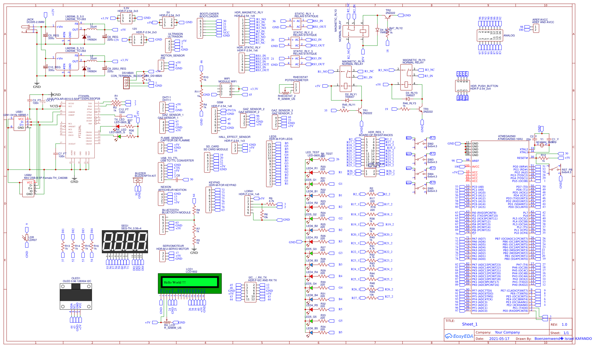 Projet_stage - EasyEDA open source hardware lab