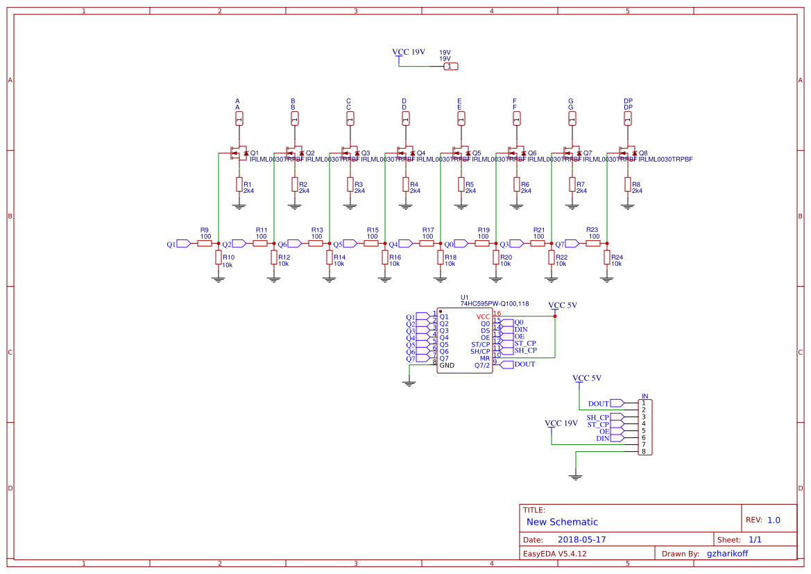 LEDClock - EasyEDA open source hardware lab