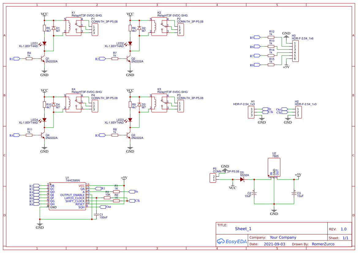 Relay_Serial_RoboCore - OSHWLab