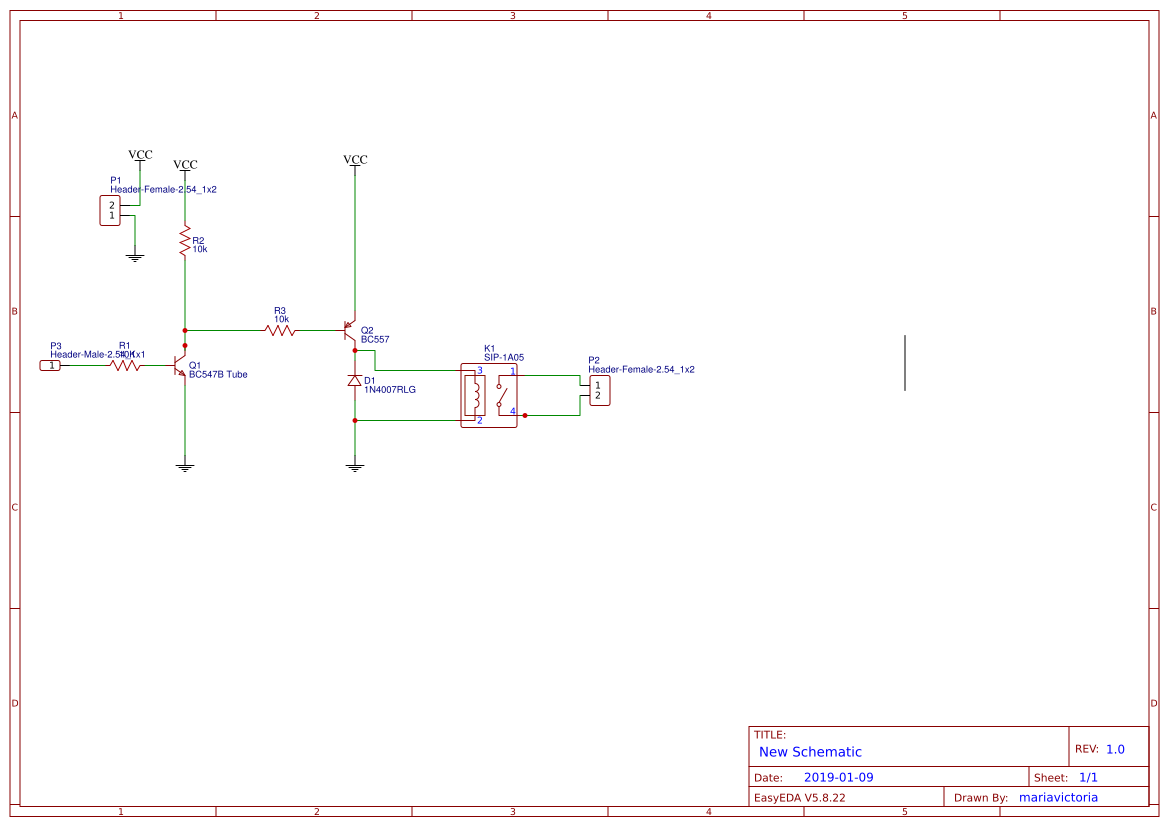 projecto rele - EasyEDA open source hardware lab