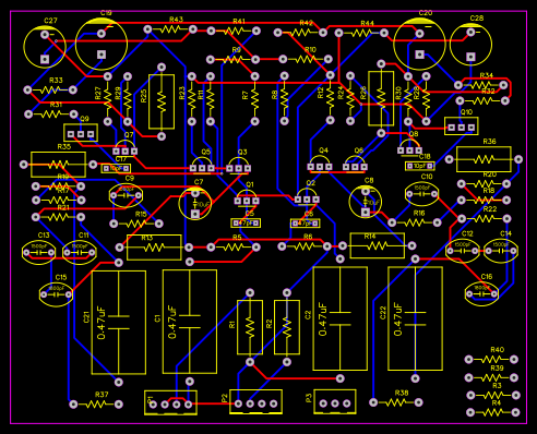 Trio 700C - EQ AMP BLOCK - X08-1240-00 - OSHWLab