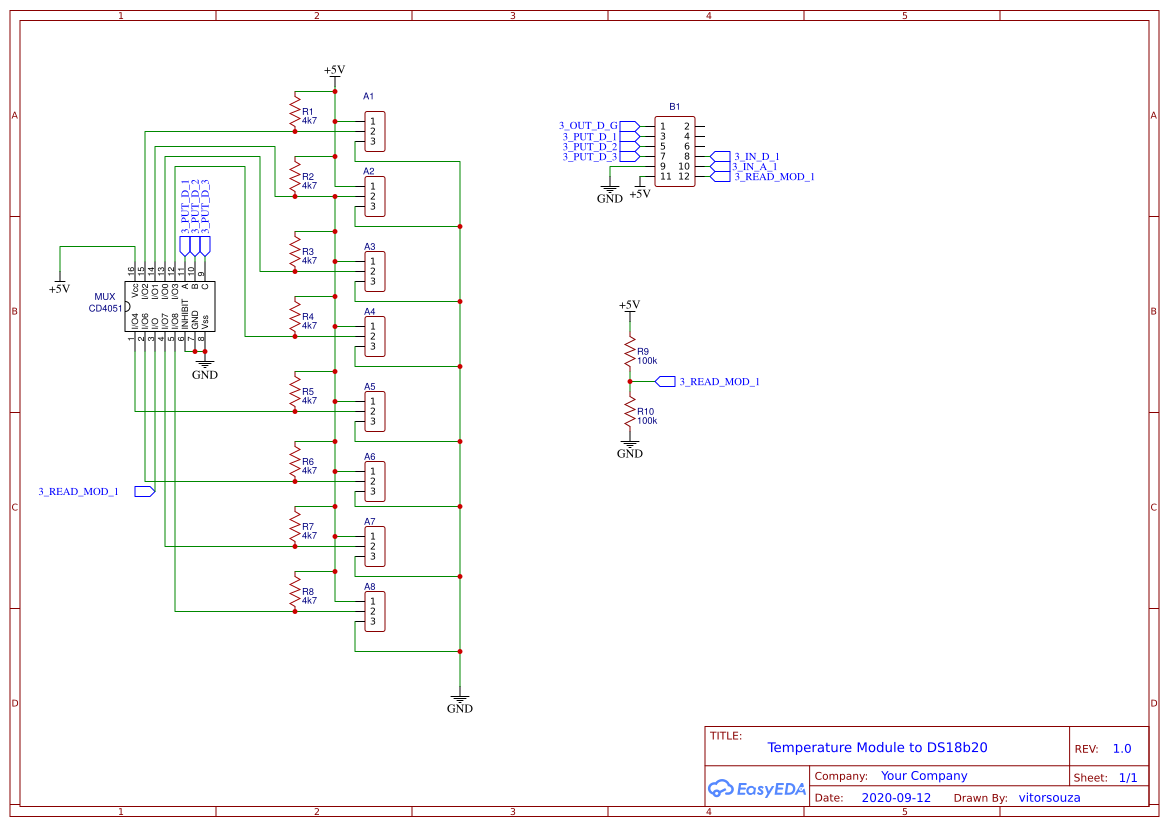 Módulo Temperatura - EasyEDA open source hardware lab