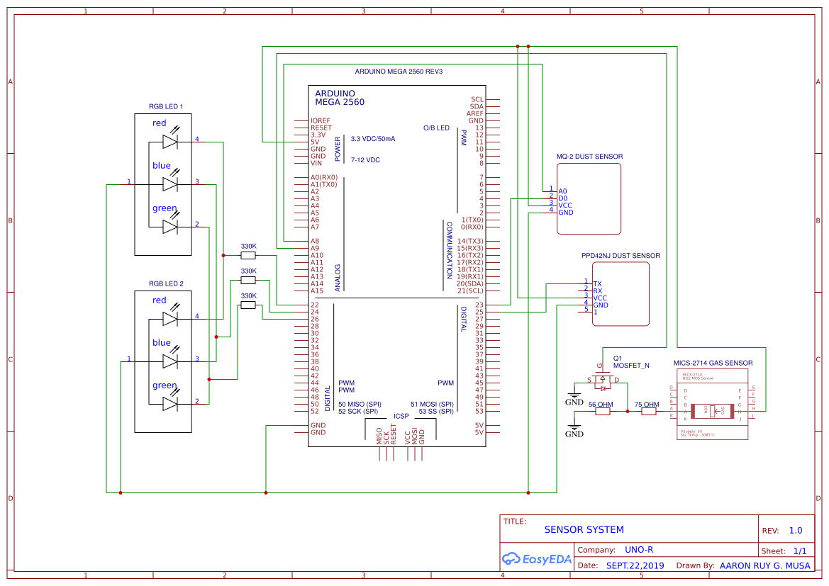 SENSOR SYSTEM - EasyEDA open source hardware lab